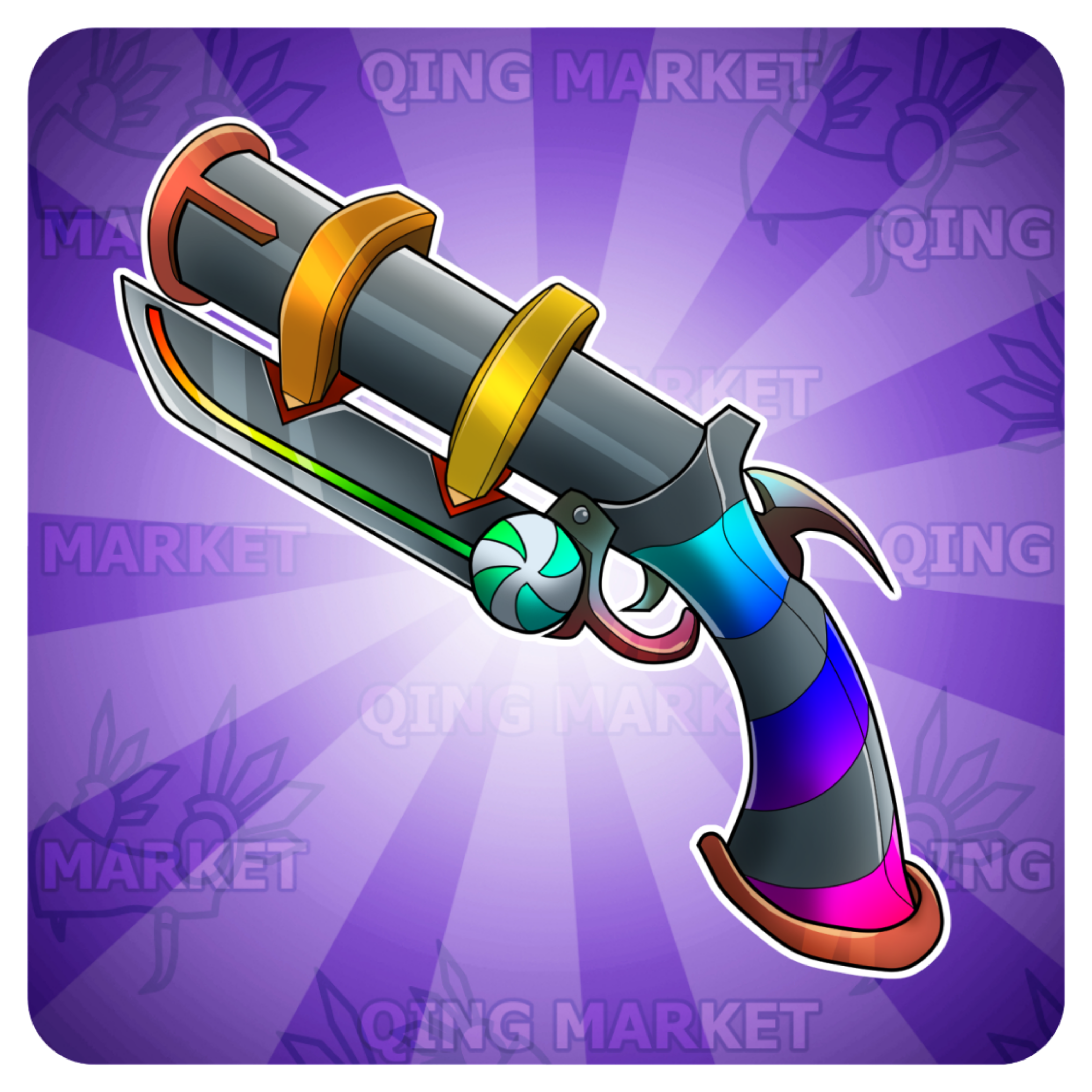 Chroma Swirly Gun – QingMarket